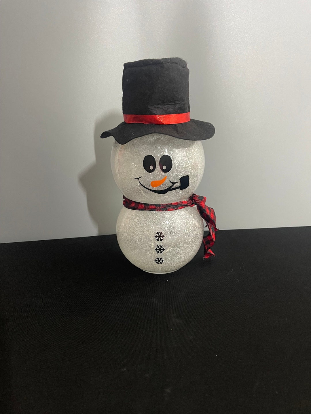 Light up Snowman Decor, Winter Themed Home Decor, Winter Holiday Decor ...