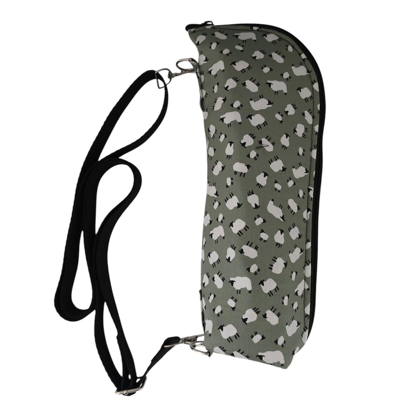 Water Bottle Carrier / Holder, Waterproof Lining, Adjustable Strap ...