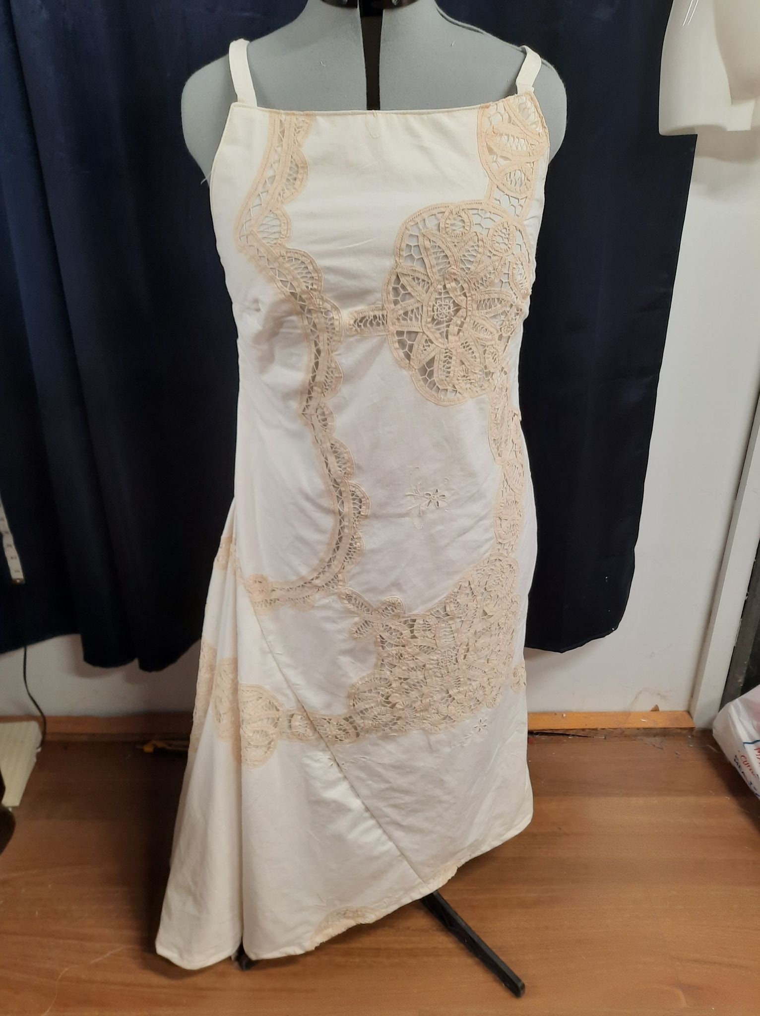 UPCYCLED UNIQUE REPURPOSED Ladies Size 12 14 Dress Formal Dress ...