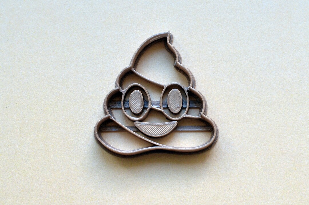Poop Cookie Cutter. Poop Emoji Cookie Cutter - Etsy