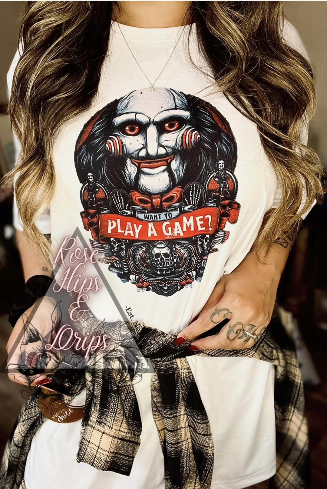 Jigsaw T Shirt | Sublimated | Horror | Horror Characters | Scary Movie ...
