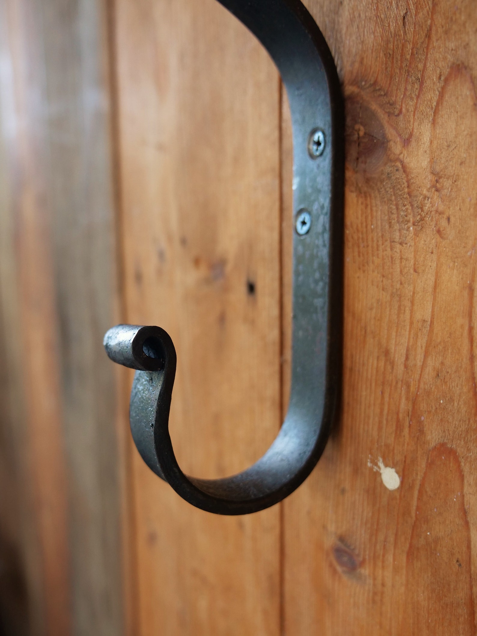 Blacksmith Made School Style Coat Hook - Hand Forged in Australia ...