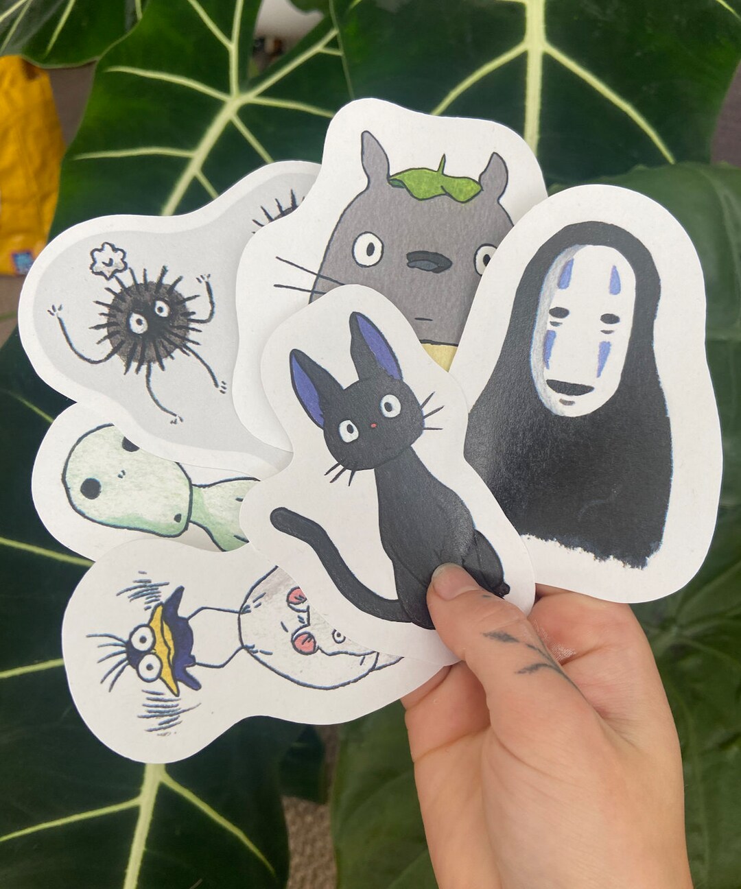 Studio Ghibli Sticker Pack Bundle or Separate Spirited Away Totoro Kiki ...