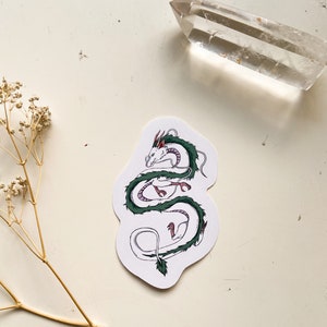Haku Spirited Away Sticker | Anime | Studio Ghibli - Etsy UK