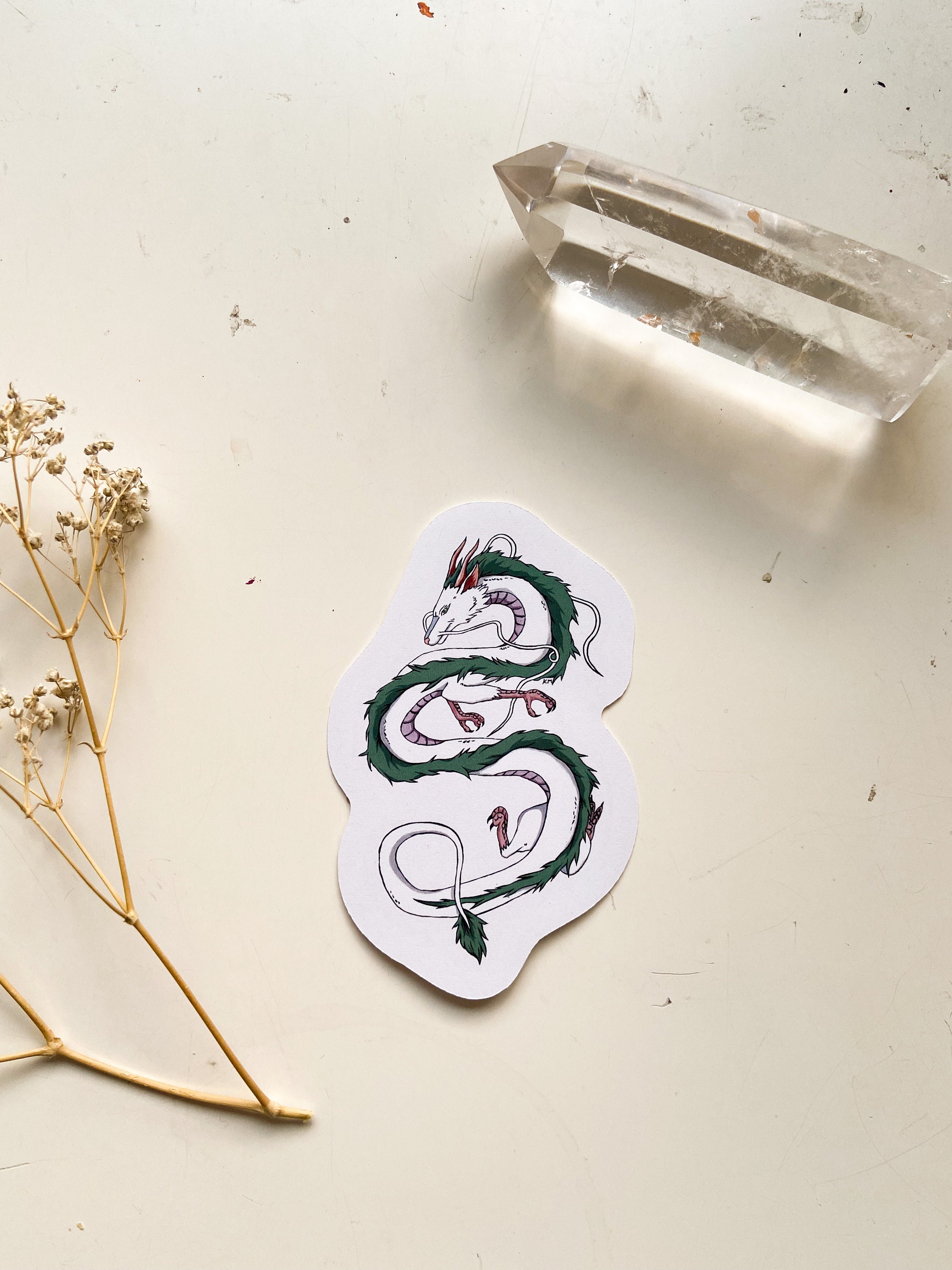 Haku Spirited Away Sticker Anime Studio Ghibli - Etsy UK