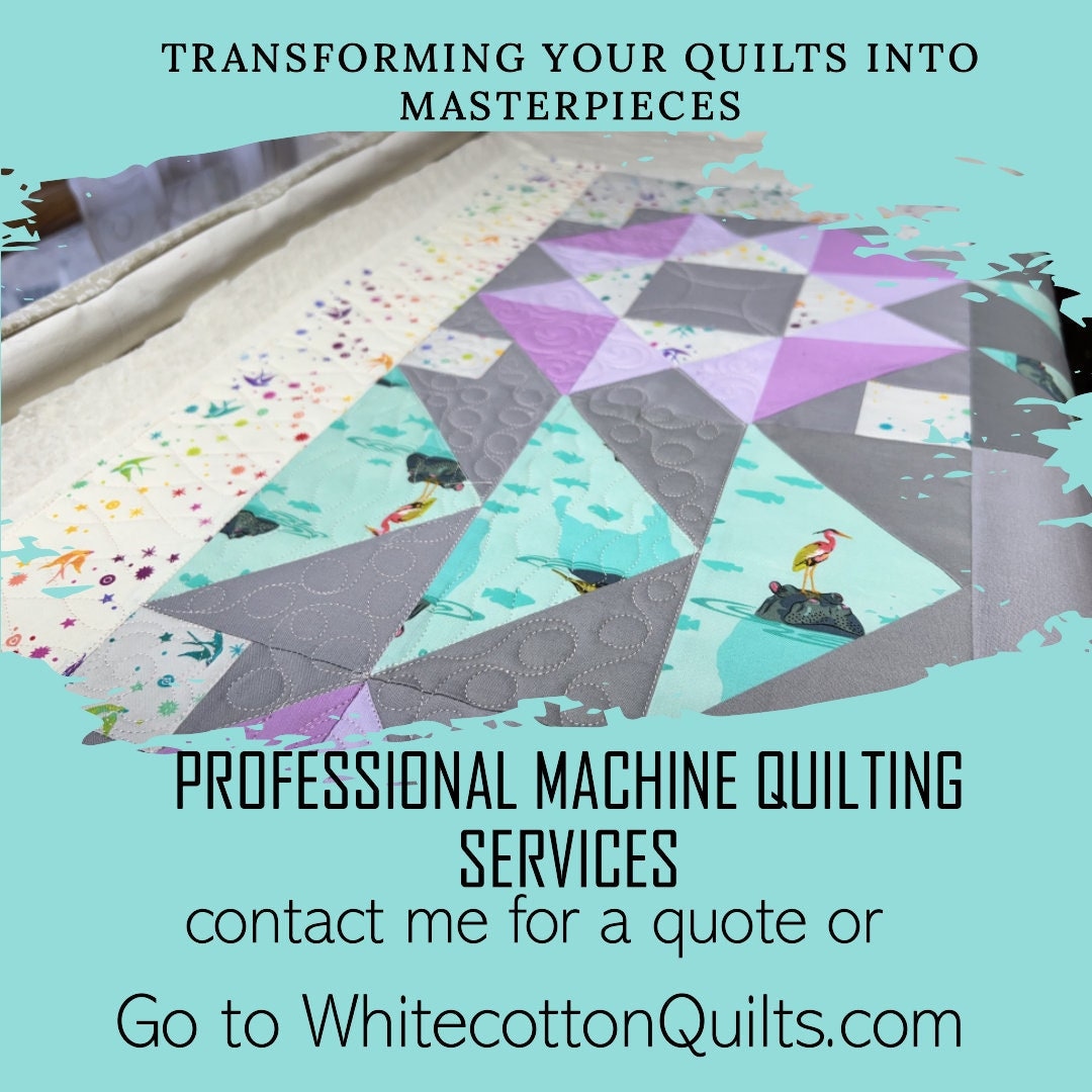 Long-arm Quilting Service, Machine E2E Quilting, Quilting, Machine ...