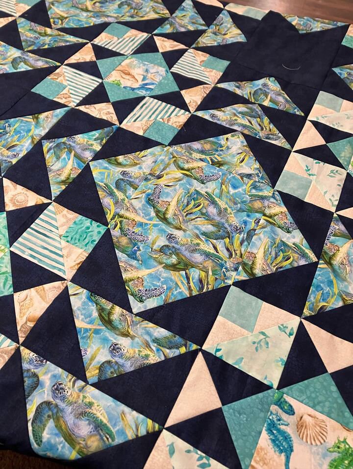 Ripple Effect Quilt Pattern-pdf Version, Confident Beginner , Easy ...