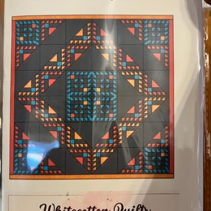 Arizona Quilt Pattern-intermediate Skill Level Quilt Pattern/ PDF ...