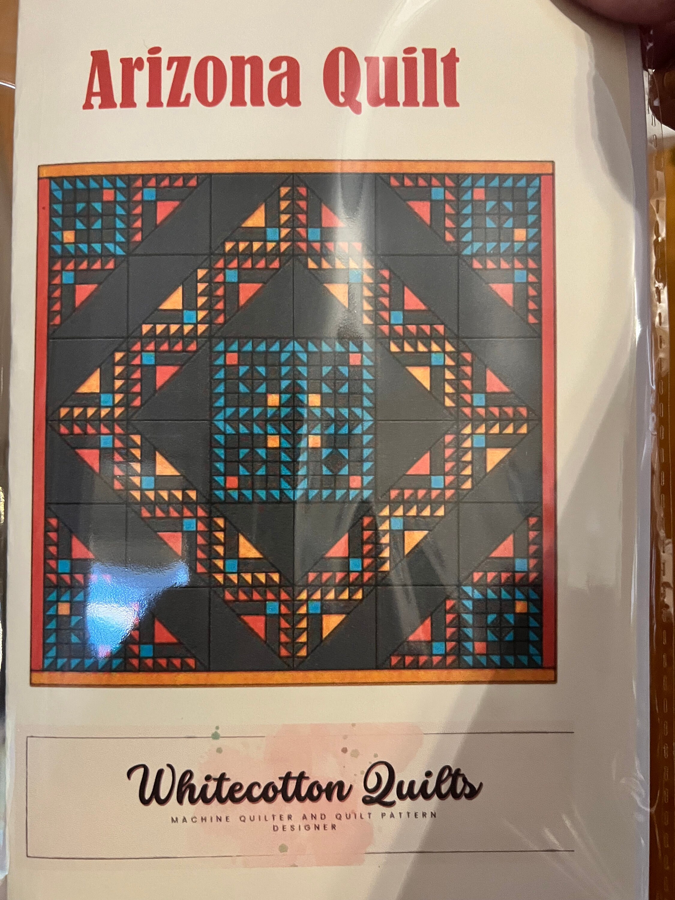 Arizona Quilt Pattern-intermediate Skill Level Quilt Pattern/ PDF ...