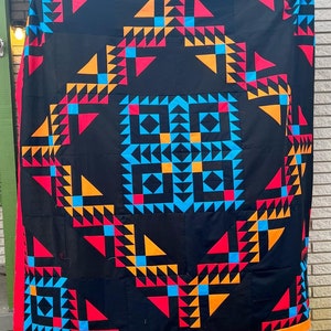 Arizona Quilt Pattern-intermediate Skill Level Quilt Pattern/ PDF ...