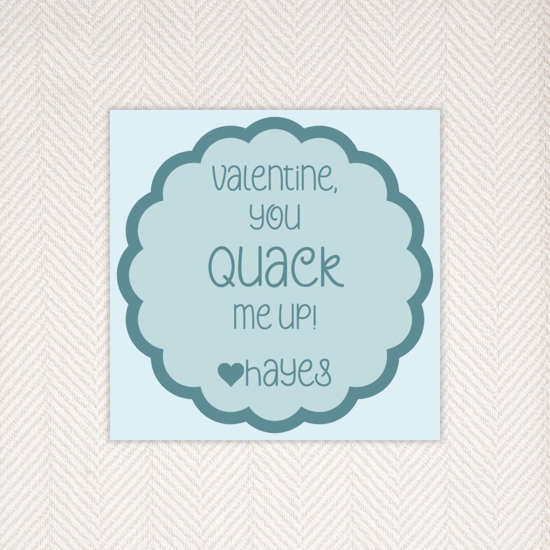 Valentine's Day Gift Tags, Printable Valentine, Valentine's Day Card ...