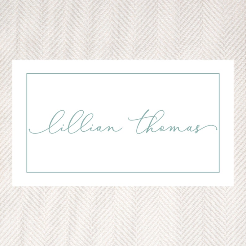 Digital Download Custom Printable Script Name Gift Tags - Etsy