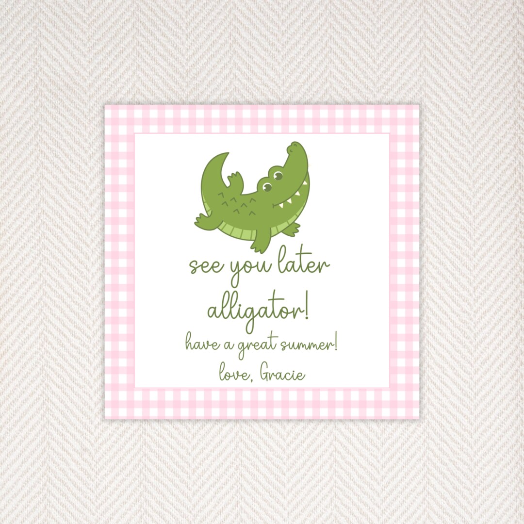 End of School, Teacher Gift, Summer Gift Tags, School's Out, See You ...