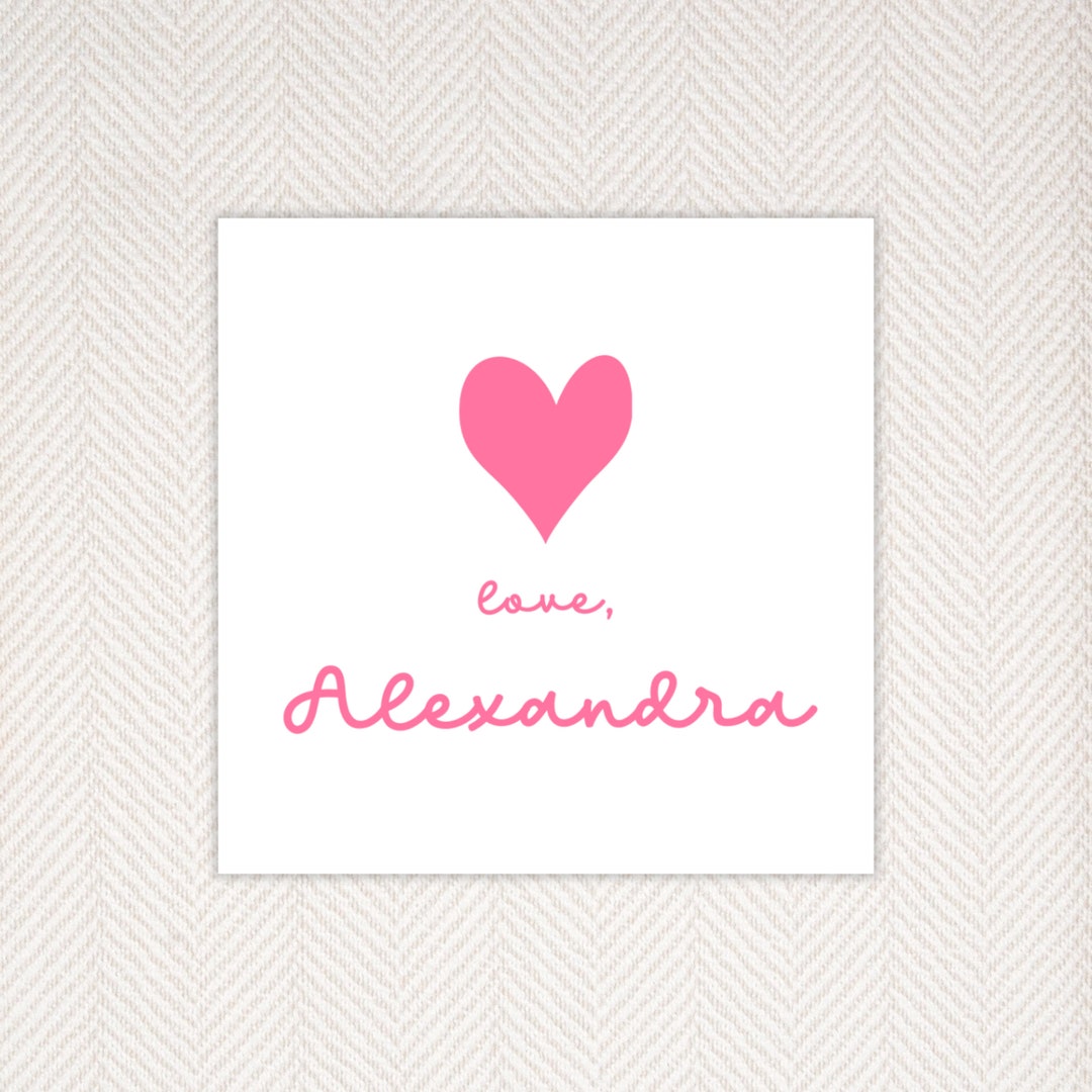 Editable Digital Download Pink Bow Gift Tags, Enclosure Cards, Calling ...