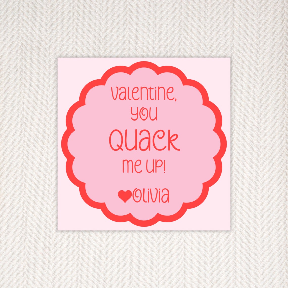 Valentine's Day Gift Tags, Printable Valentine, Valentine's Day Card ...