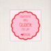 Valentine's Day Gift Tags, Printable Valentine, Valentine's Day Card ...