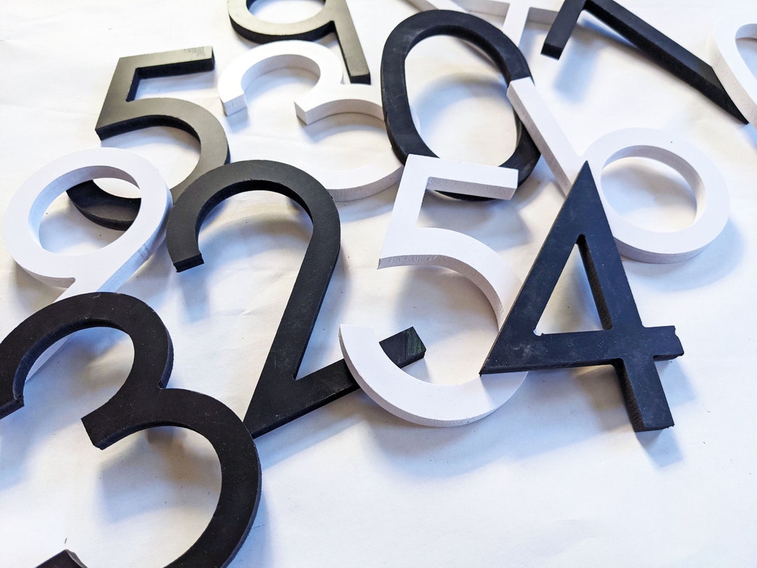 Address Sign Hardware / Exterior House Numbers - Etsy