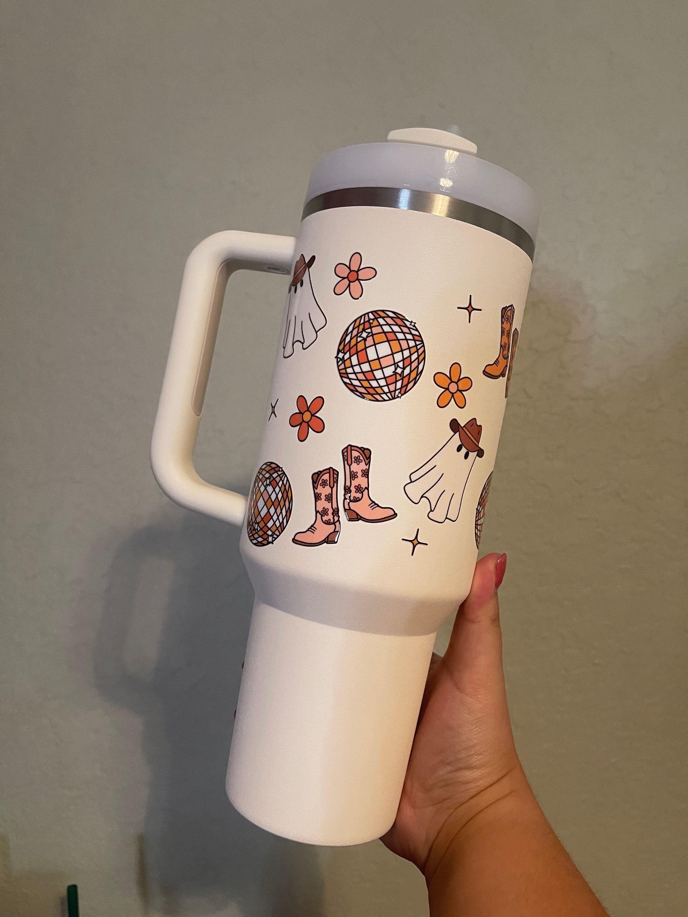 Ghost Disco Stanley Cup, Halloween Stanley Cup - Etsy