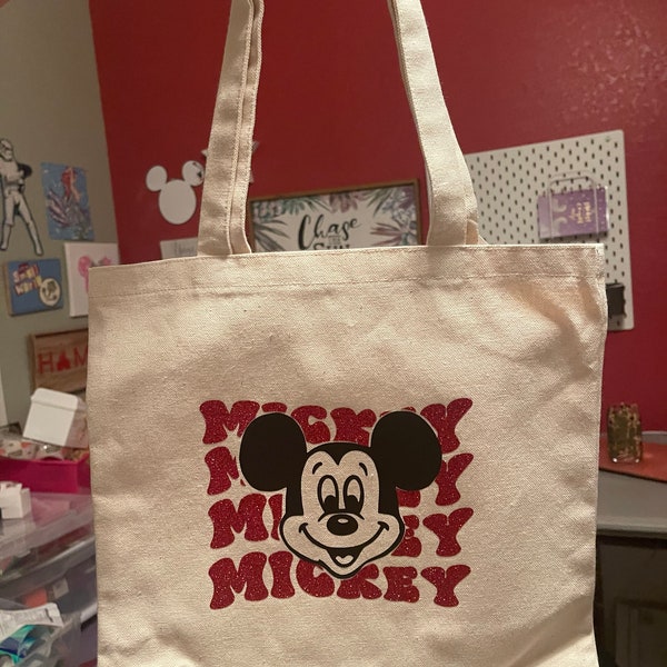 Mickey Mouse Tote - Etsy