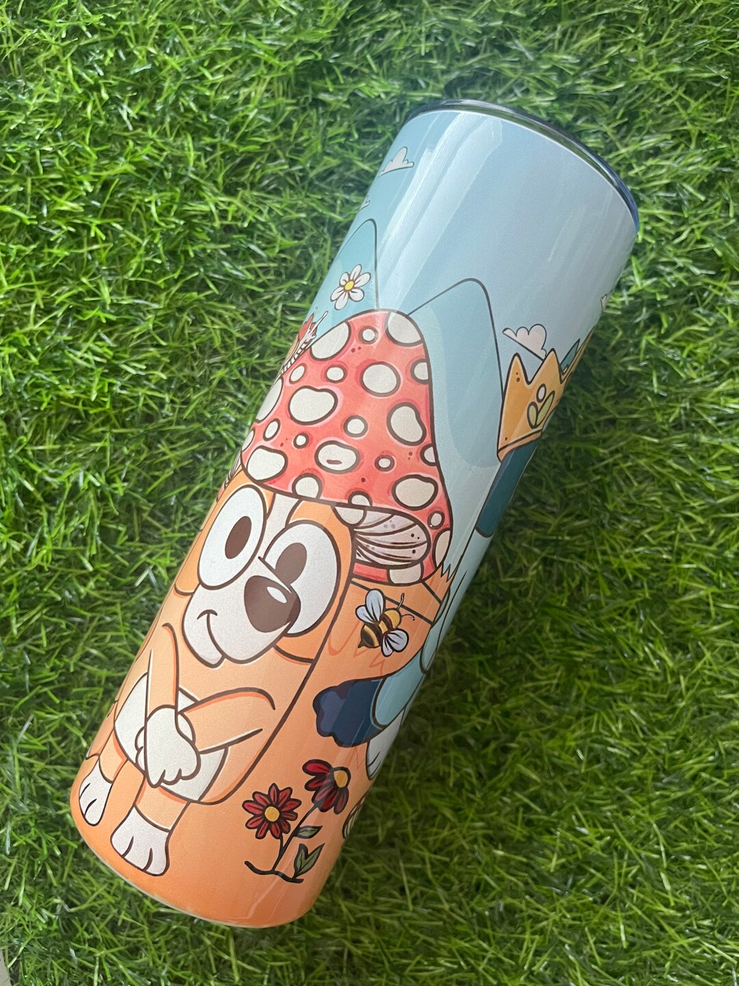 Bluey Tumbler Bluey Custom Tumbler - Etsy