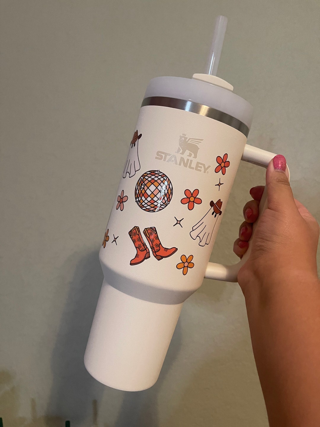 Ghost Disco Stanley Cup, Halloween Stanley Cup - Etsy