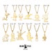 Personalized Cartoon Character Custom Name Chain • Perfect Gift ...