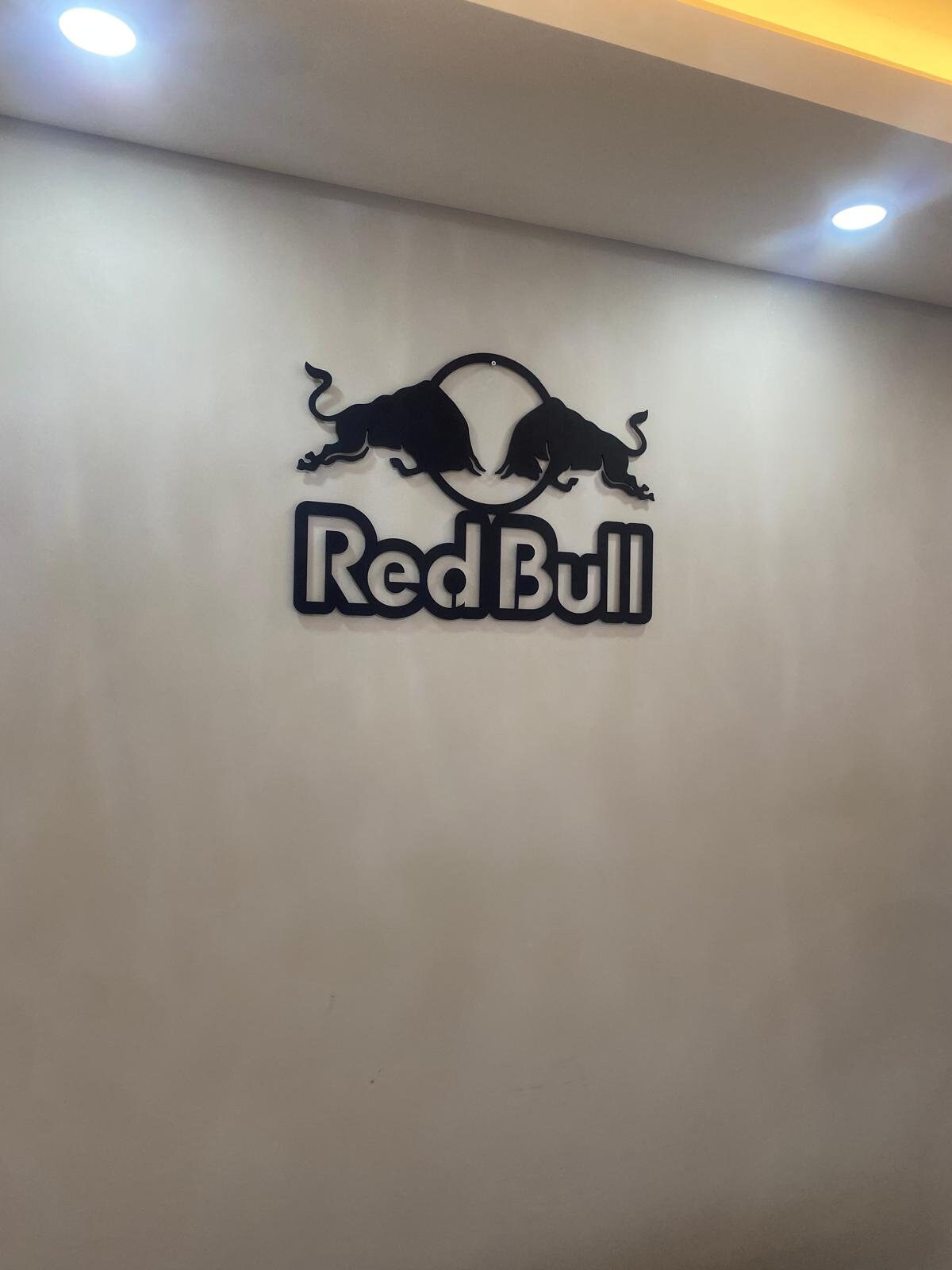 Red Bull Signature Red Bull Gift, Red Bull Racing Sign, Red Bull Art ...