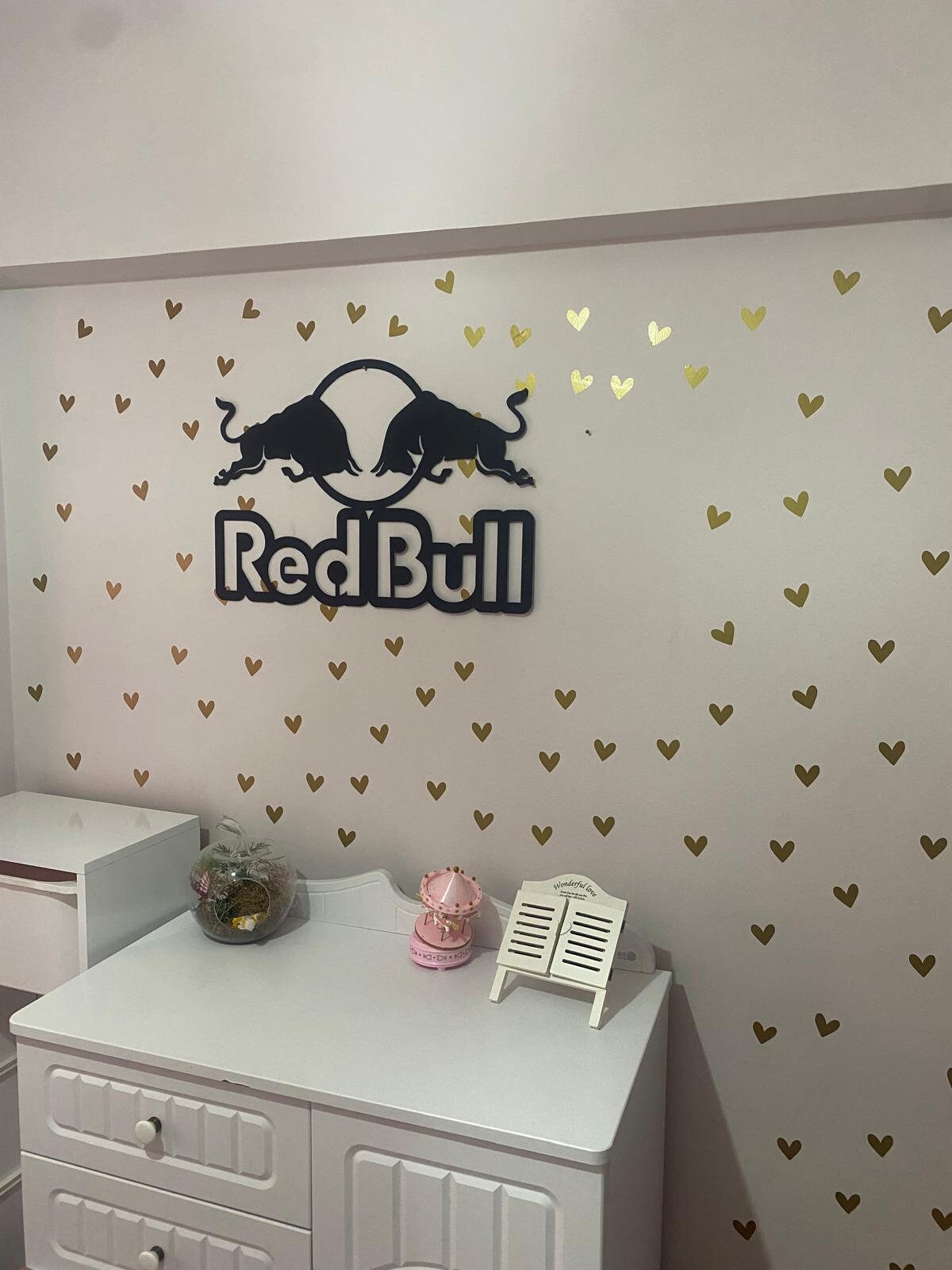 Red Bull Signature Red Bull Gift, Red Bull Racing Sign, Red Bull Art ...