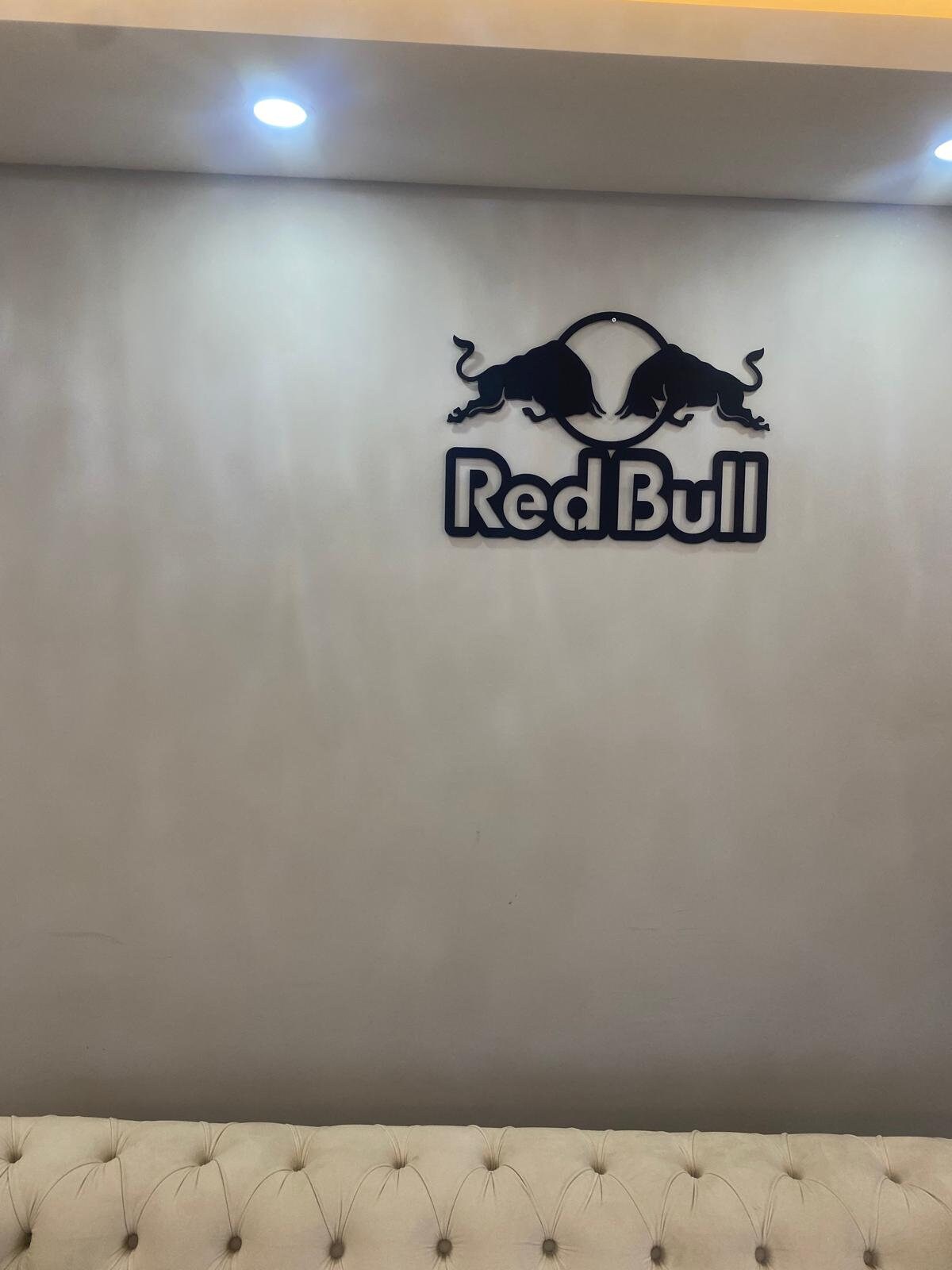 Red Bull Signature Red Bull Gift, Red Bull Racing Sign, Red Bull Art ...