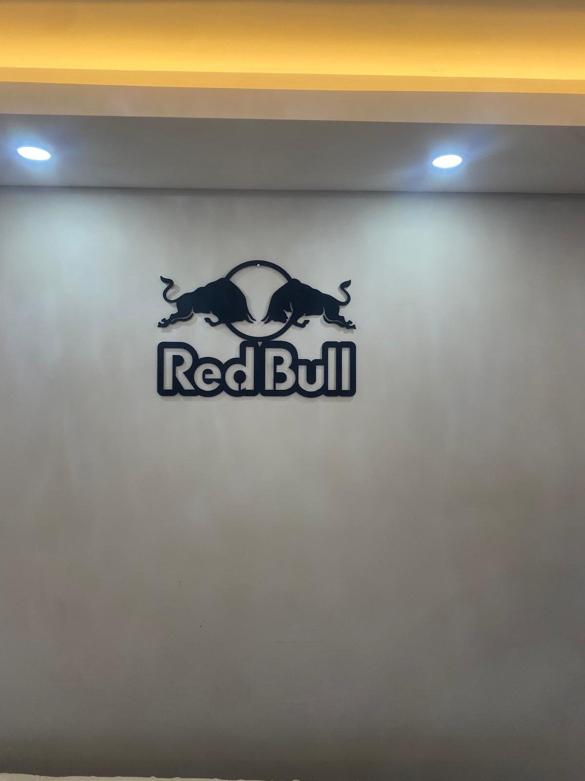 Red Bull Signature Red Bull Gift, Red Bull Racing Sign, Red Bull Art ...