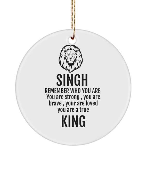 Sikh Gifts Sikhism Gifts Sikh Hanging Ornament Singh - Etsy