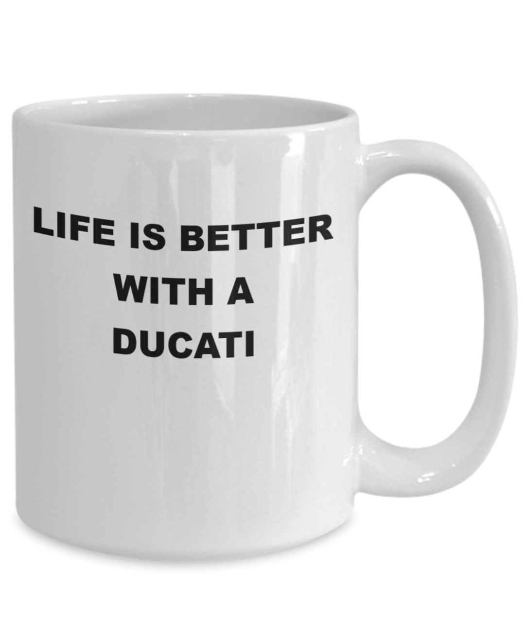Ducati Motorbike Mug, Biker Coffee Cup, Birthday Gift - Etsy