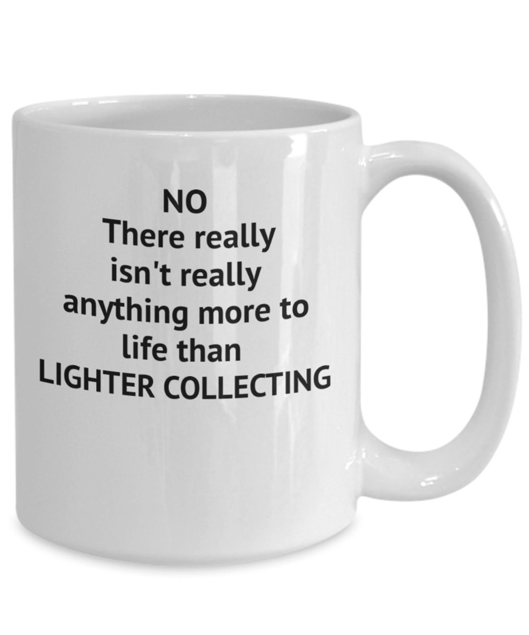 Gifts for Lighter Collector, Light Collector Gift Mug, Funny Coffee Mug ...