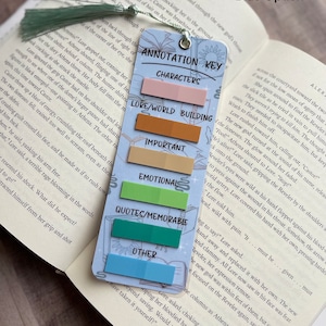 Bookish Annotating Bookmark Kit, Book Annotating Supplies, Popular ...