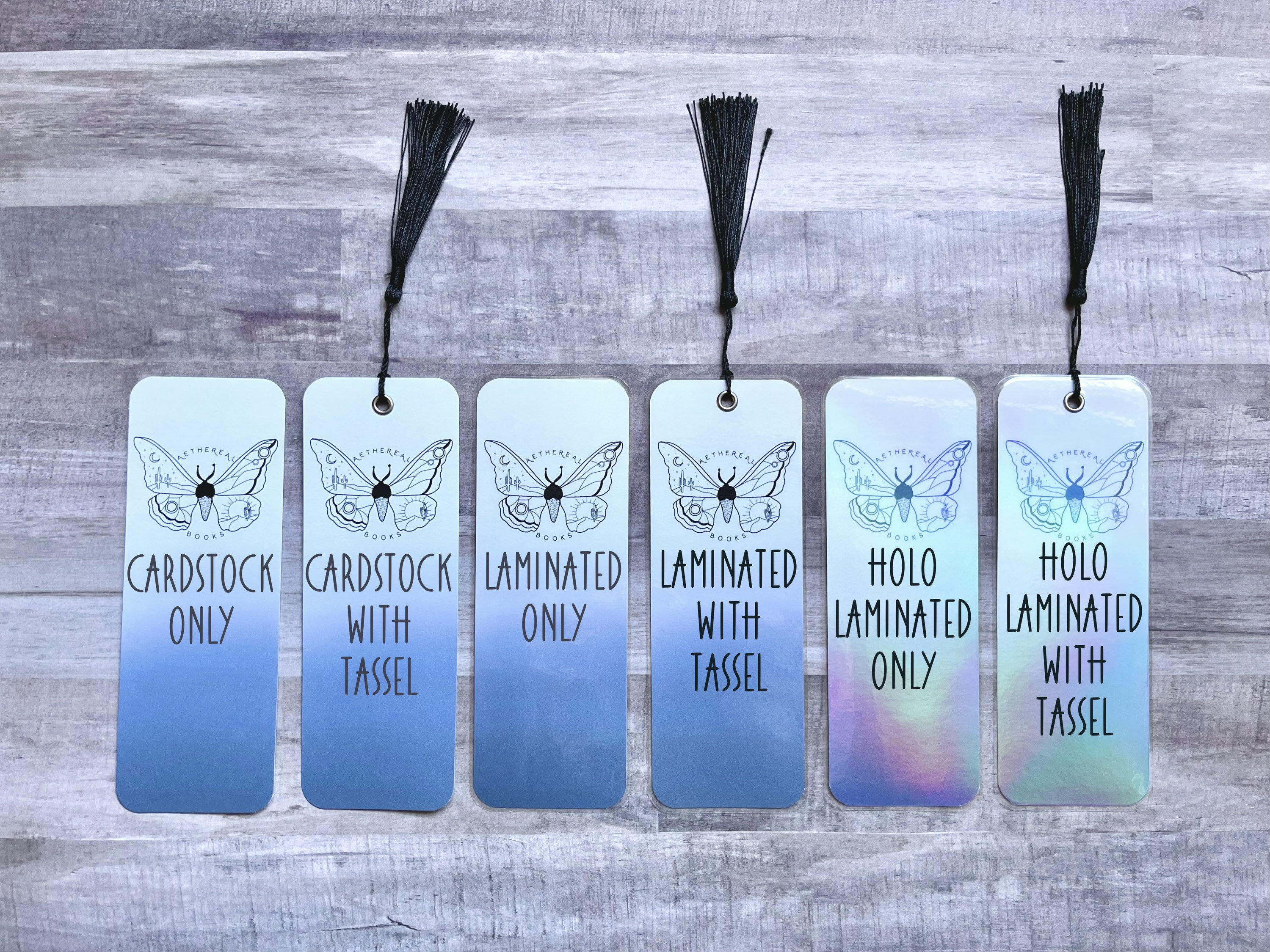 Holographic Halloween Candy Lollipop Bookmark Laminated With - Etsy