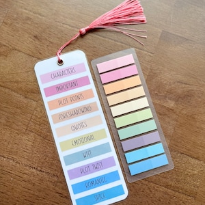 Annotating Bookmark Kit, Book Annotating Kit Reading Supplies, Popular ...