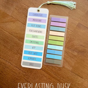 Annotation Bookmark With Tabs, Book Annotating Kit Supplies, Popular ...
