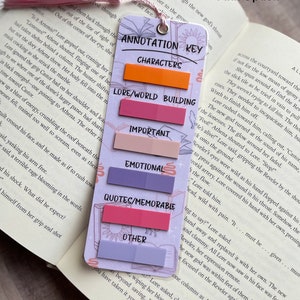 Bookish Annotating Bookmark Kit, Book Annotating Supplies, Popular ...