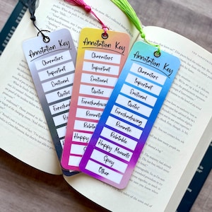 Annotation Bookmark With Tabs, Book Annotating Kit Supplies, Popular ...