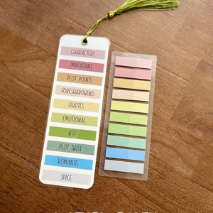 Annotating Bookmark Kit, Book Annotating Kit Reading Supplies, Popular ...