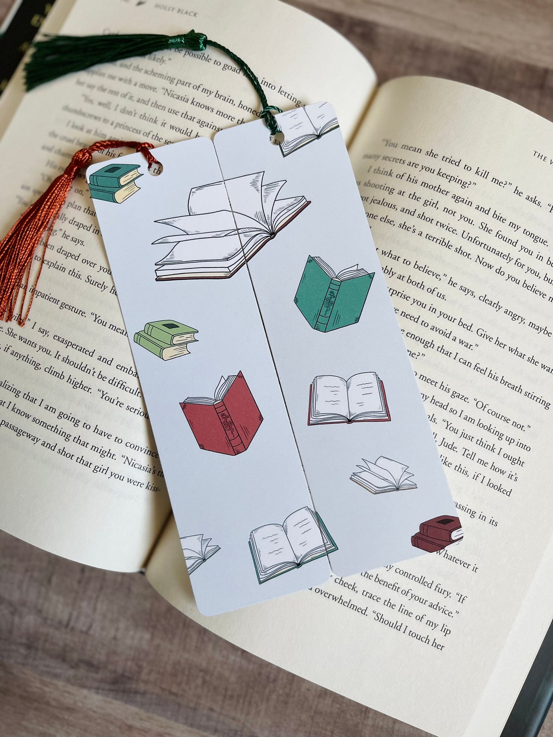 Friendship Bookmarks Buddy Bookmarks Gifts for Book Lovers - Etsy