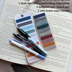 Self-customizable Annotation Bookmark With Tabs, Book Annotating Kit ...