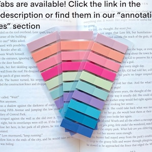 Annotation Bookmark With Tabs Kit, Book Annotating Supplies, Popular ...