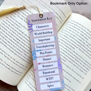 Fantasy Sci-fi Annotation Bookmark With Tabs, Book Annotating Kit ...
