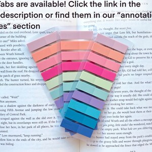 Annotation Bookmark With Tabs Kit, Book Annotating Kit Supplies ...