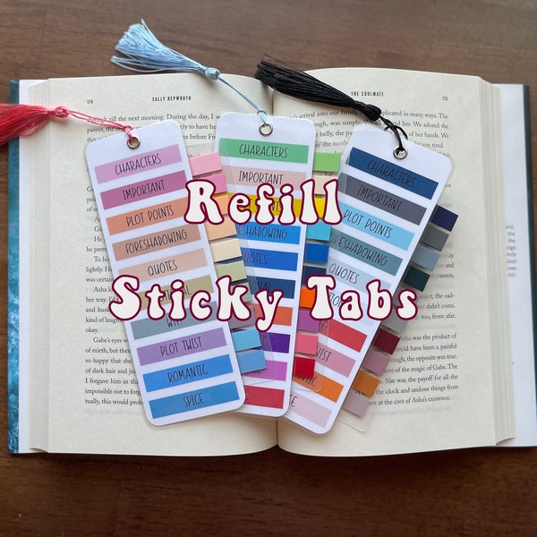 Book Annotation Tabs - Etsy