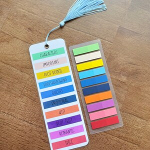 Annotating Bookmark Kit, Book Annotating Kit Reading Supplies, Popular ...