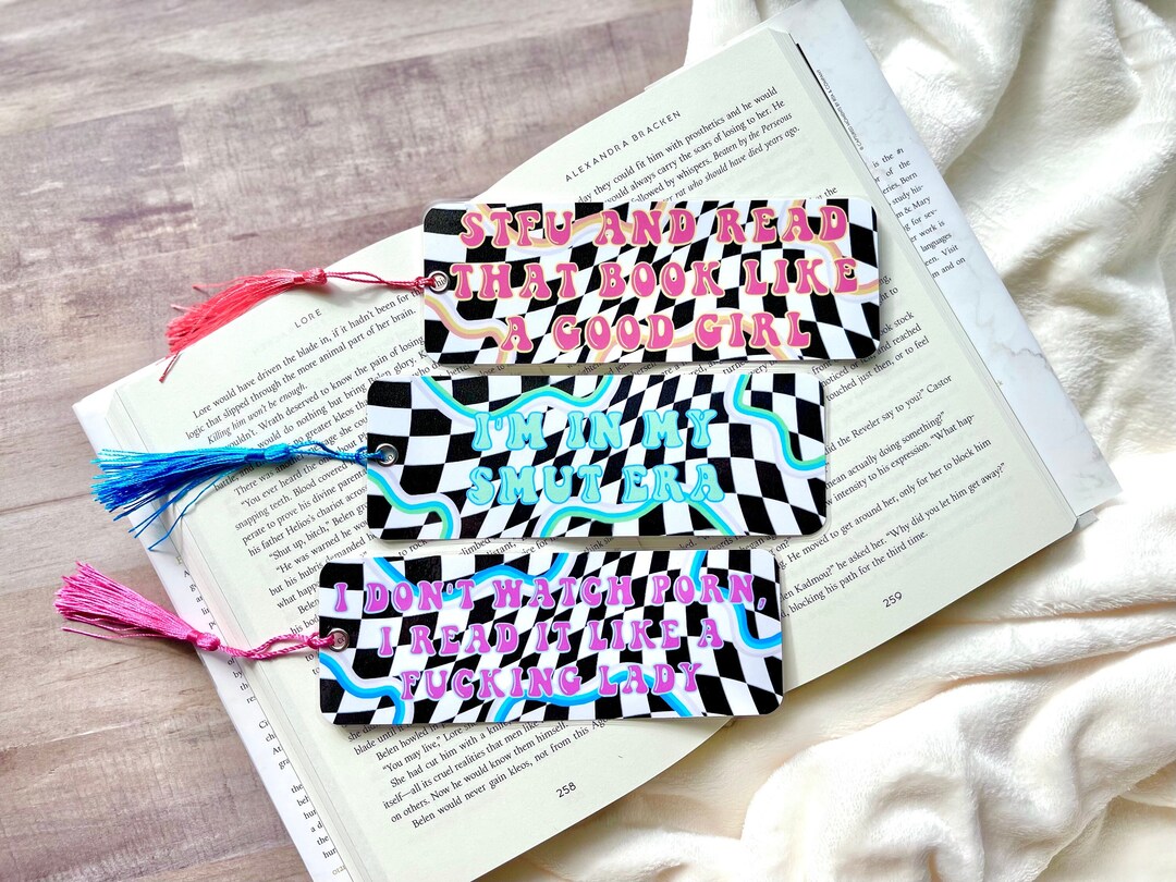 Smut Spicy Romance Bookmark, STFUATTDLAGG, Bibliophile, Gifts for ... Smut Spicy Romance Bookmark, STFUATTDLAGG, Bibliophile, Gifts for ...