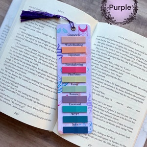 Annotation Bookmark With Tabs Kit, Book Annotating Kit Supplies ...