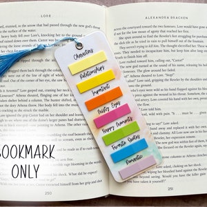 Reusable Annotation Bookmark With Tabs Kit, Book Annotating Supplies ...